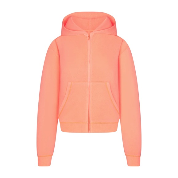 SKIMS | Tops | Skims Modal French Terry Zip Up | Poshmark